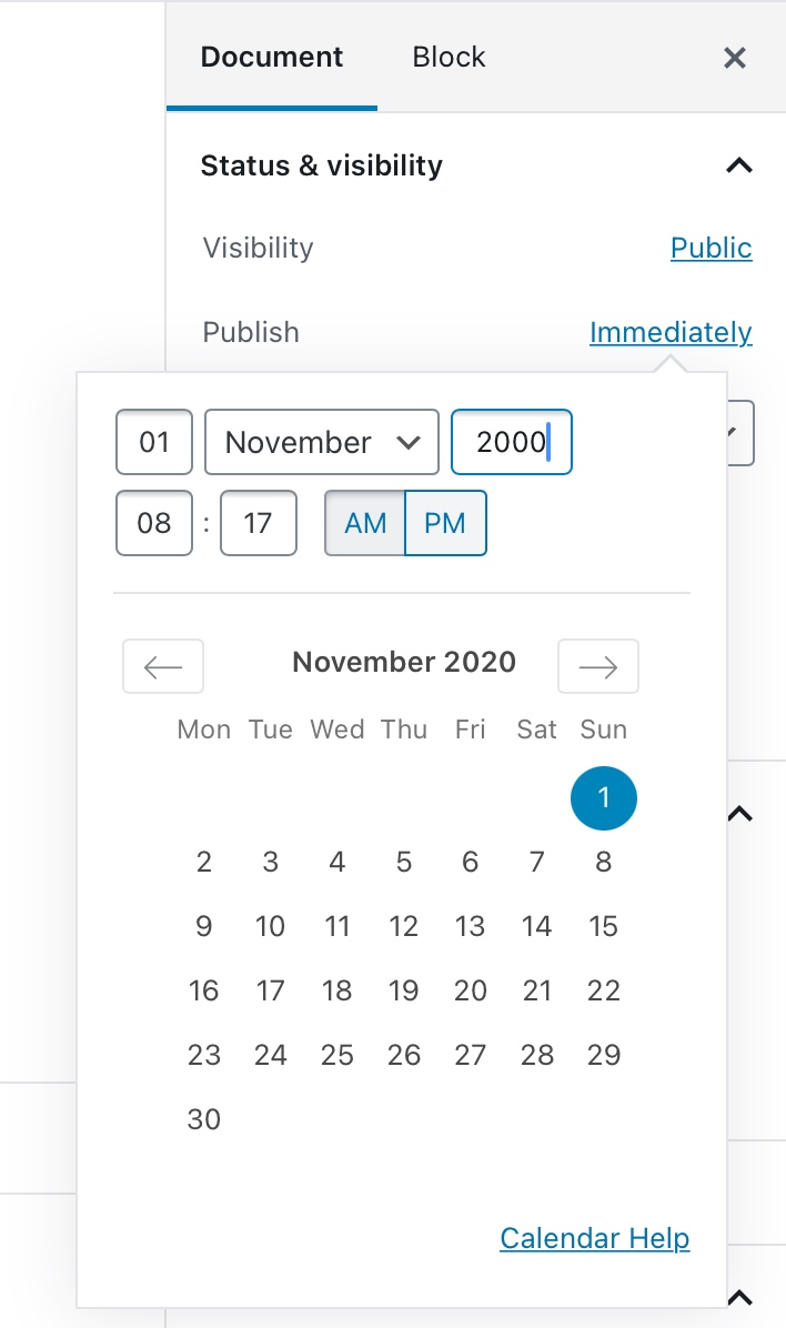 How to Change the Date of Publication in WordPress by that girl