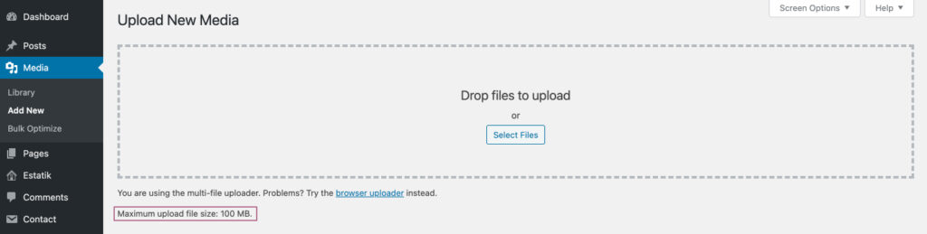 How To Increase The Wordpress Maximum Upload File Size By That Girl