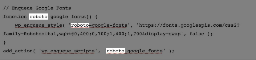How to enqueue Google Fonts using functions.php by that girl