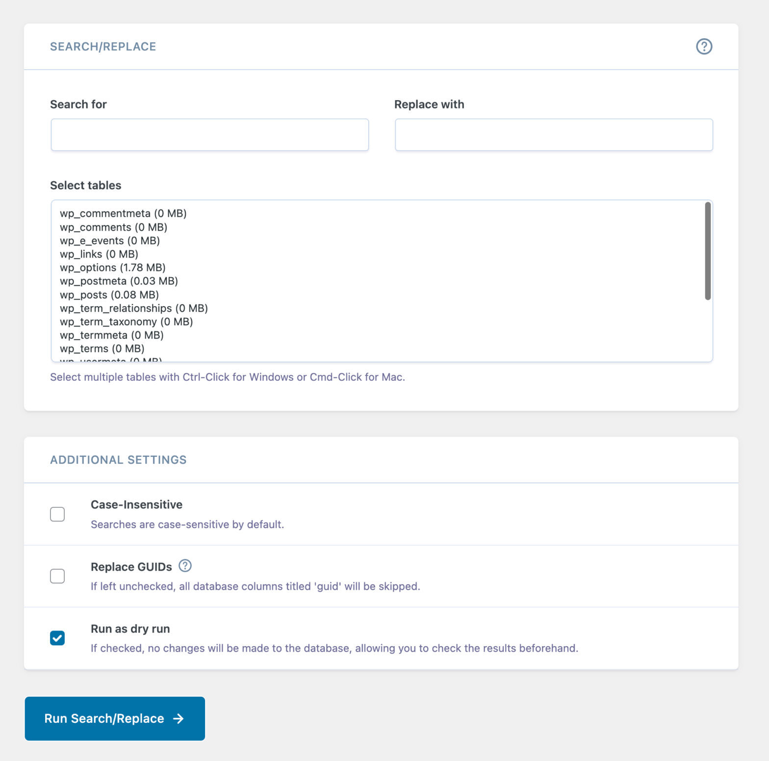 Search And Replace Text In Wordpress Wordpress Html Css And Script Tutorials By That Girl 1907
